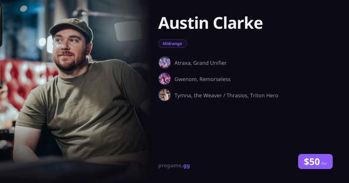 Austin Clarke - CEDH Coach